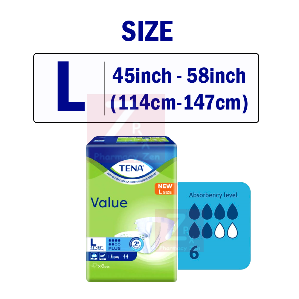 Tena Value Diapers