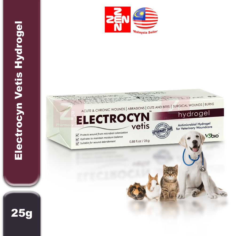 Zen Pharmacy | Electrocyn Vetis Hydrogel 25g