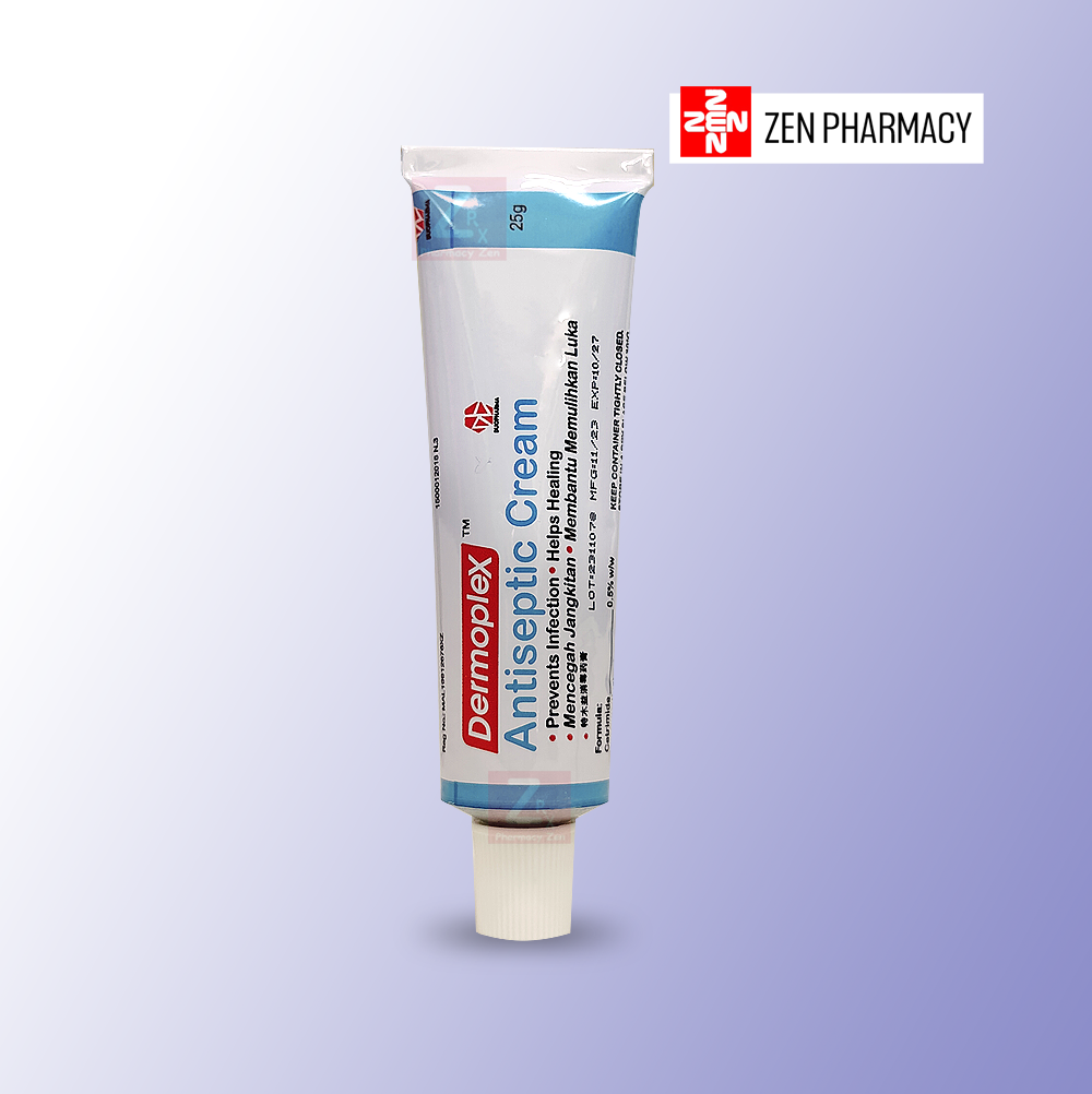 Zen Pharmacy | Dermoplex Antiseptic Cream 25g