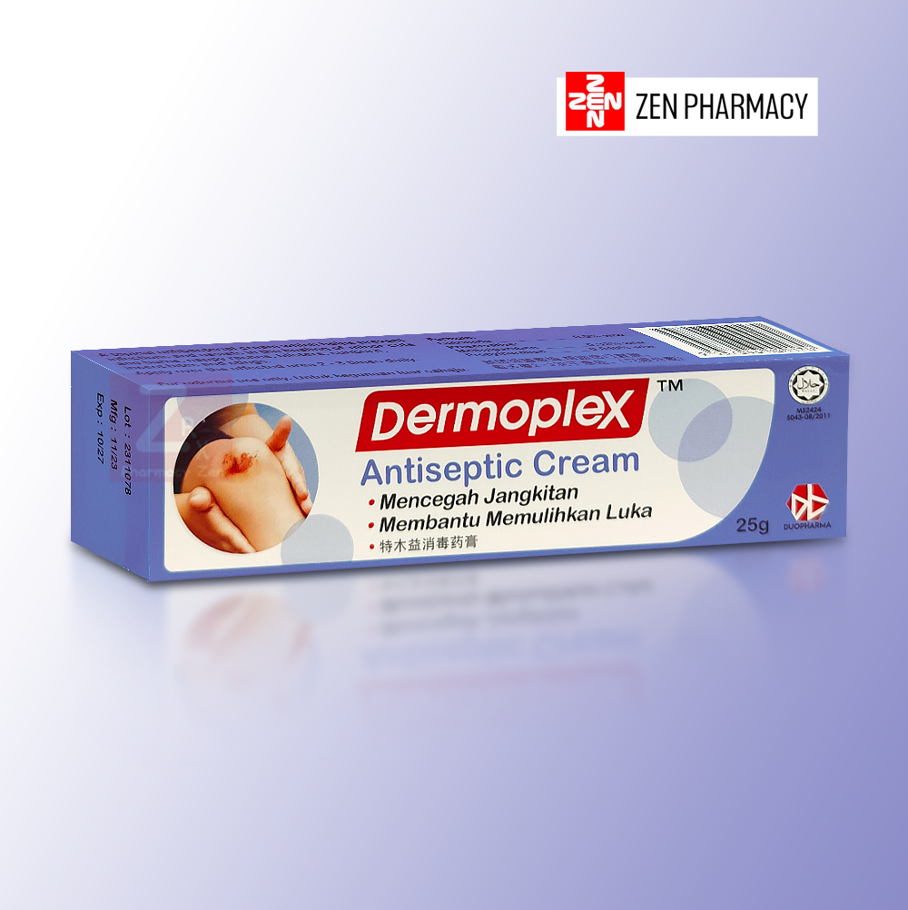 Zen Pharmacy | Dermoplex Antiseptic Cream 25g