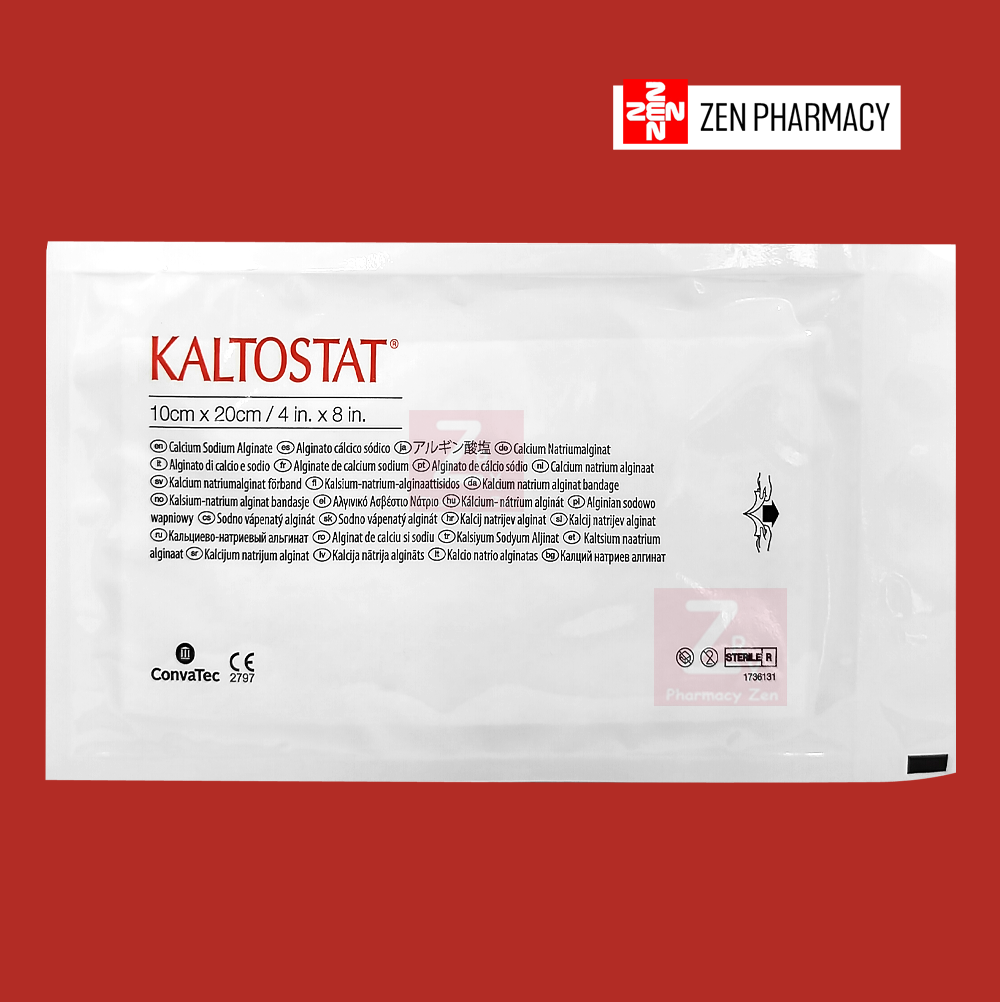 Zen Pharmacy | Convatec Kaltostat 10cm x 20cm (1pc)