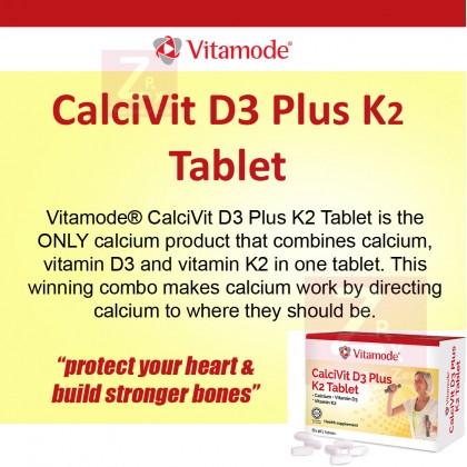 Zen Pharmacy | Vitamode CalciVit D3 Plus K2 (60s)