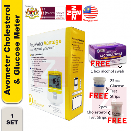 Zen Pharmacy | Avometer Vantage Dual Cholesterol & Glucose Monitoring ...