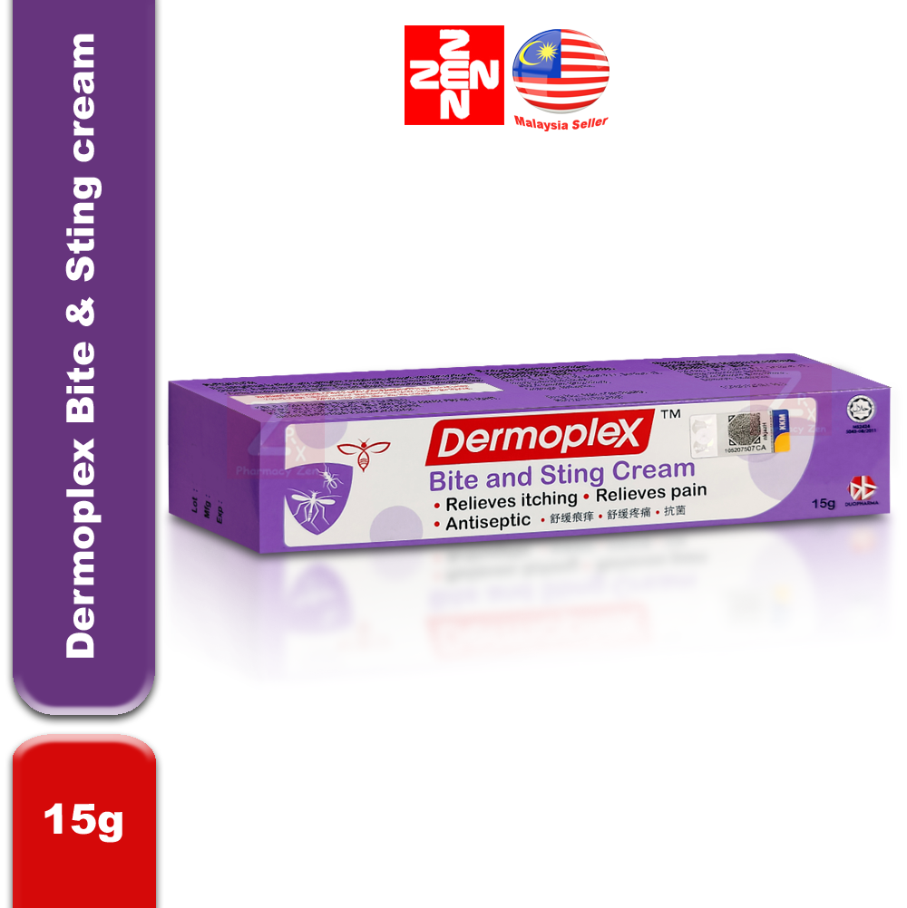 Zen Pharmacy | Dermoplex Bite & Sting cream 15g