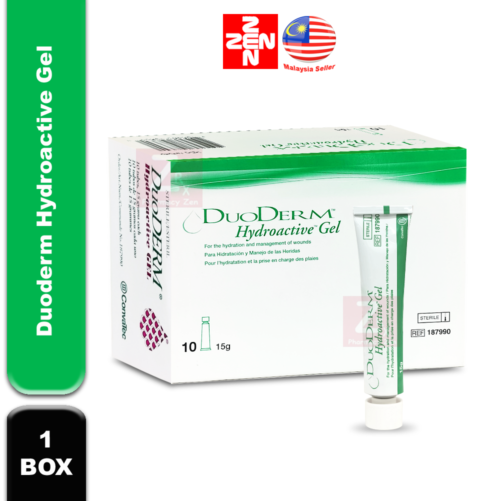 Zen Pharmacy | [1 BOX] Duoderm Hydroactive Gel 15g (10 tubes/box)